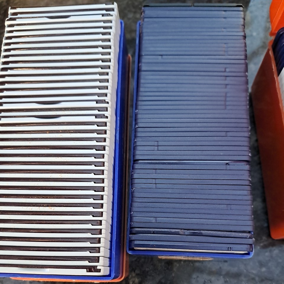 Vintage Empty 35 mm 2x2” Slide Frames- in storage boxes | eBay UK