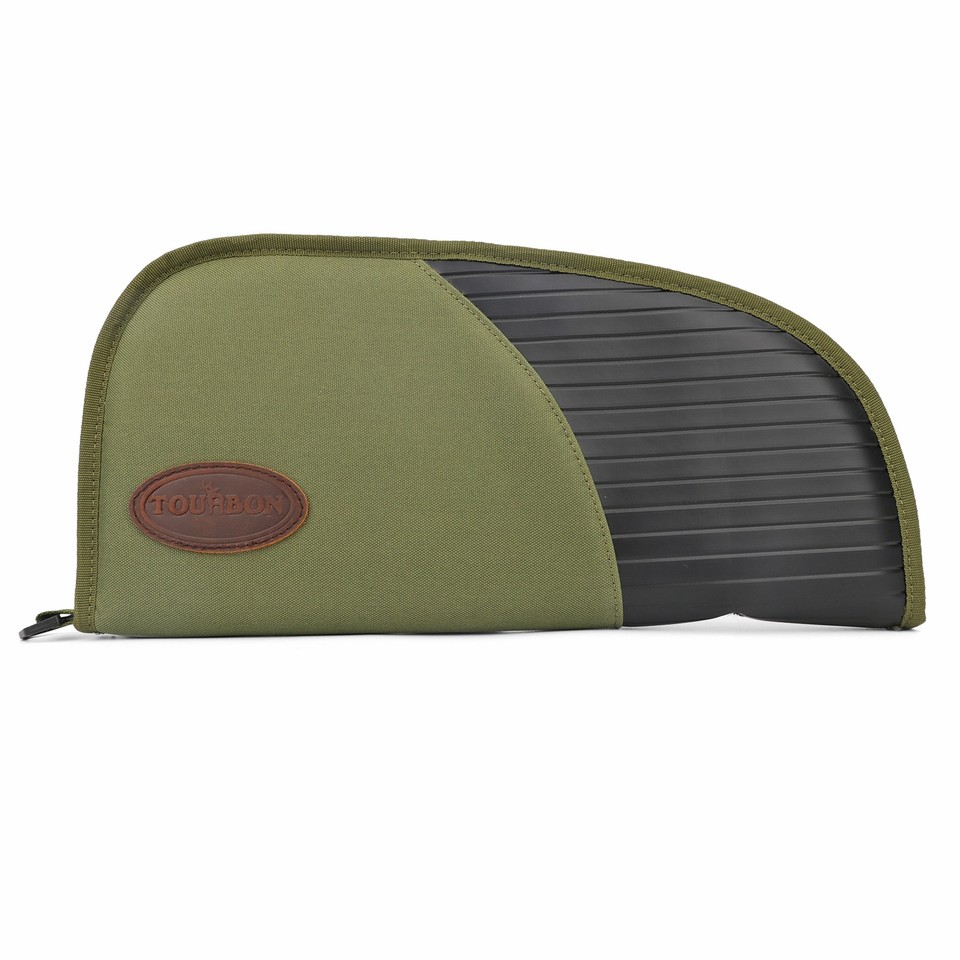 TOURBON Shooting 14in Pistol Zip Case Padded Gun Storage Carry Handbag ...