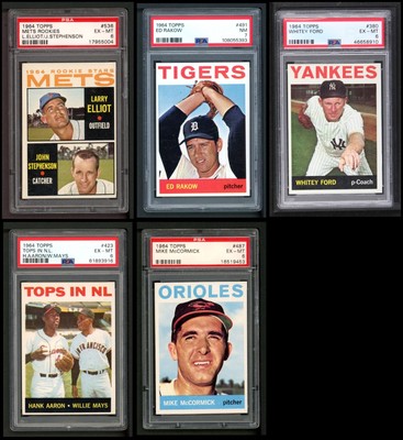1964 Topps Baseball Complete Set 6 - EX/MT 4993288 | eBay