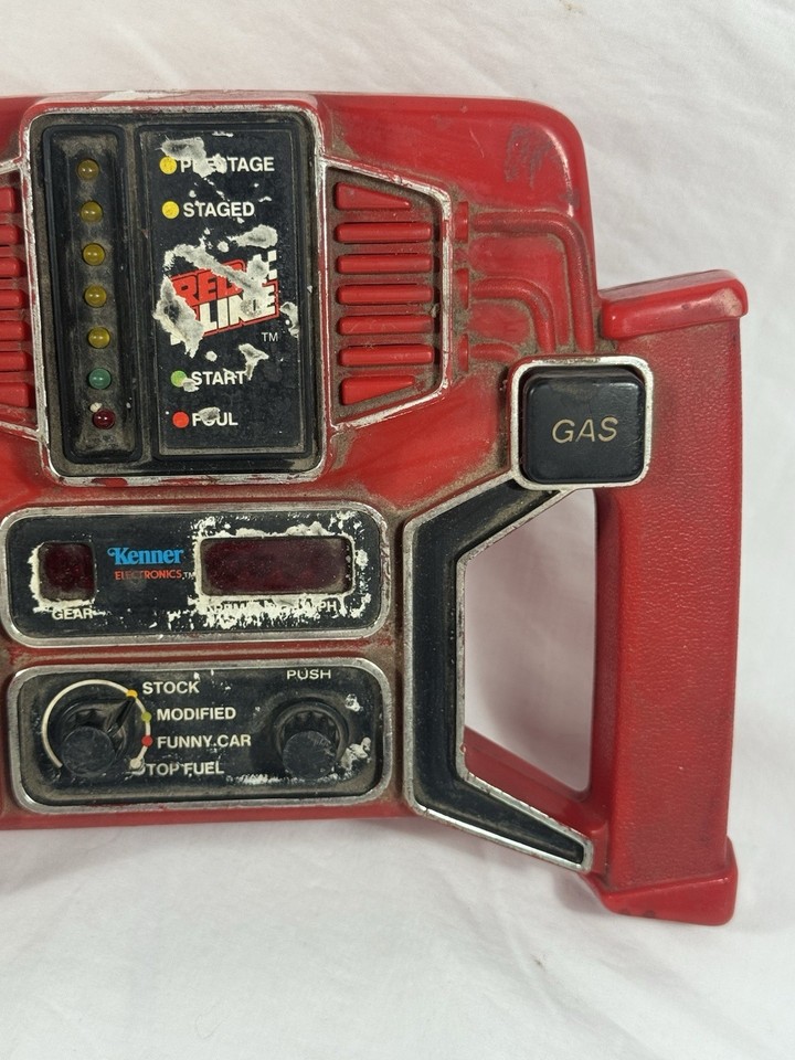 Vintage 1980 Kenner RedLine Drag Racing Electronic Handheld Game ...