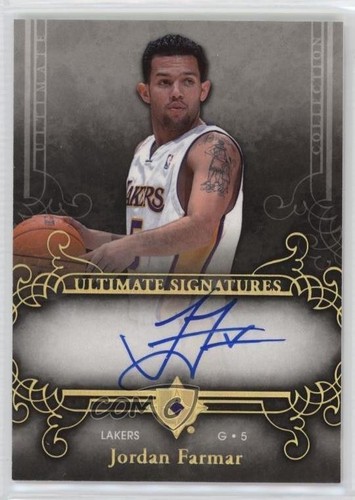 2006-07 Ultimate Collection Signatures Jordan Farmar #US-JF Rookie Auto ...