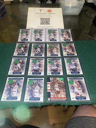 Lot of (16) First Union University of Connecticut Basketball Cards | eBay