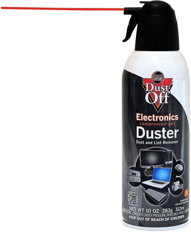 Falcon Dust-Off Electronics Compressed Gas Duster, 10oz - 4 Pack | eBay