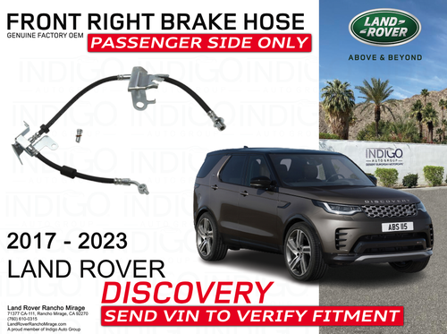 2017-2023 LAND ROVER DISCOVERY Genuine Land-Rover Brake Hose LR079544 ...