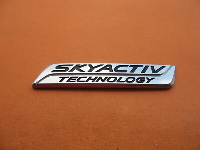 14 15 16 17 18 MAZDA 3 SKYACTIV TECHNOLOGY REAR LID EMBLEM LOGO BADGE ...