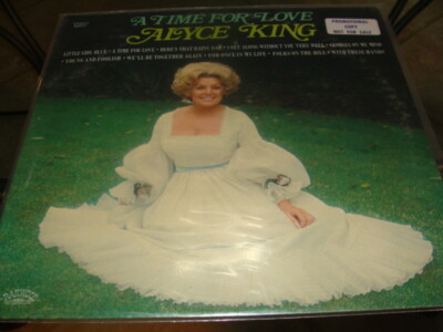 VINYL RECORD LP ALYCE KING A TIME FOR LOVE PROMO COPY SEALED NEW ...