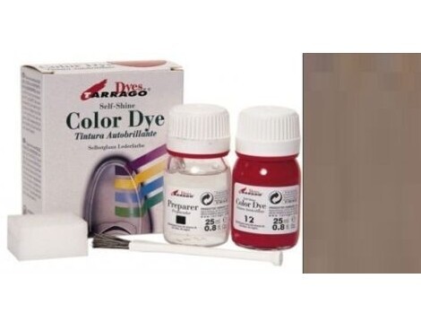 Color dye TARRAGO teinture GRIS TAUPE produit entretien cuir lisse ...