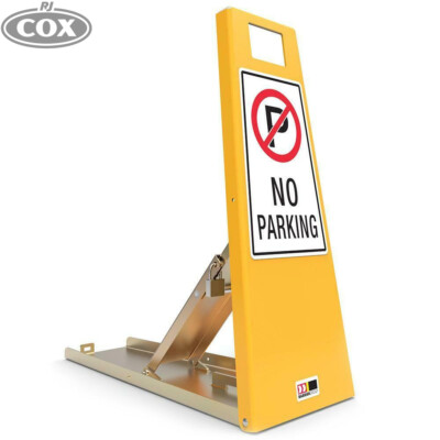 Locking Car Park Spot Protector Collapsible steel barrier reserves ...
