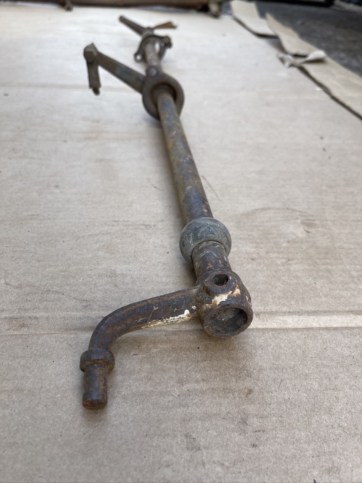 1930 1931 Model A Ford Emergency Brake Cross Shaft With Hardware Brakes ...
