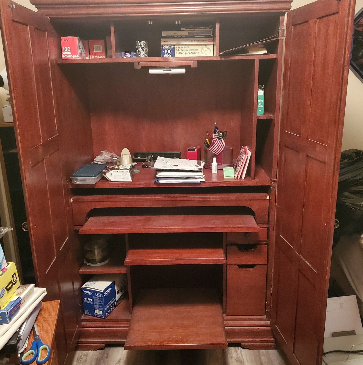 Dark Wood Office