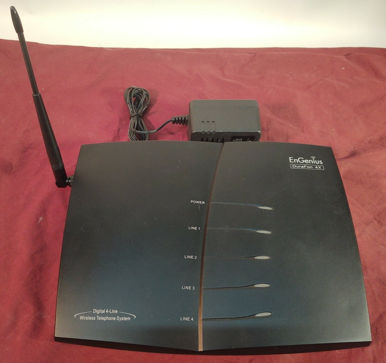 EnGenius DuraFon 4X Long Range Industrial Cordless 4 Line Phone System ...