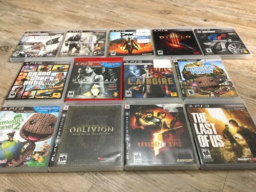 PS3 PlayStation3 14 game action adventure bundle lot | eBay