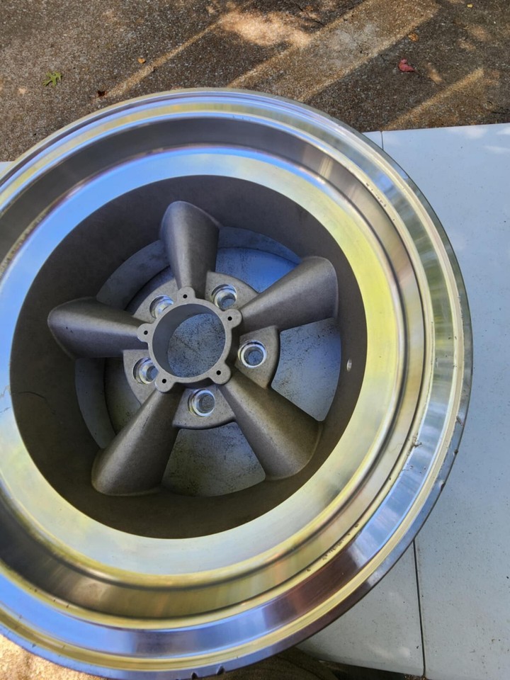 Vintage Wheel Works Torque Thrust Wheel 15x8 5 On 4.75 Gm Car | eBay