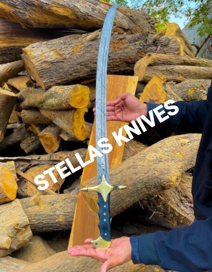 Real Handmade Islamic Sword, Long Sword, handmade Sword, Islamic ...