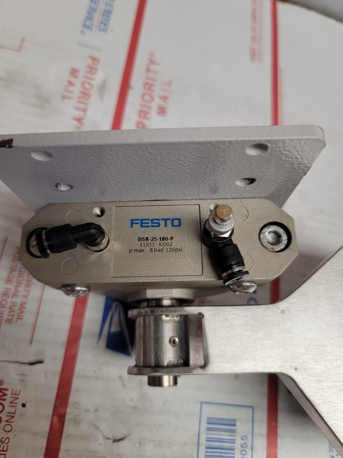 Festo DSR-25-180-P Pneumatic Rotary Drive Actuator 120psi | eBay
