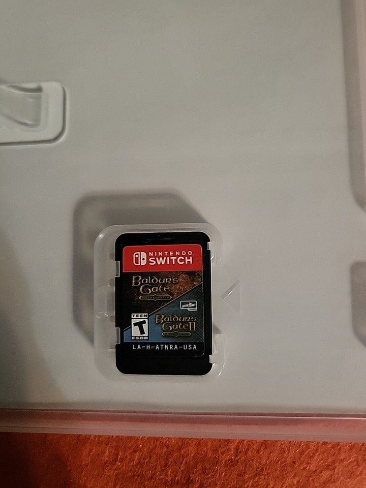 Baldur's Gate: Enhanced Edition - Nintendo Switch CIB COMPLETE NTSC ...
