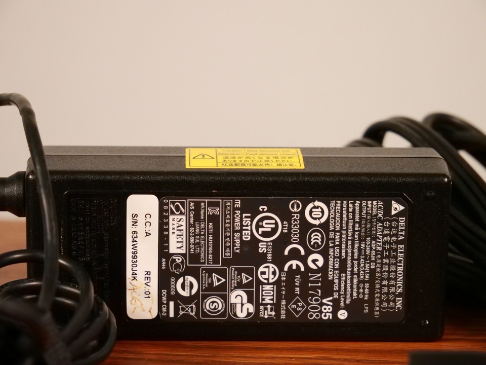Delta for Acer Laptop Charger Adapter Power Supply ADP-65JH DB 19V 3 ...
