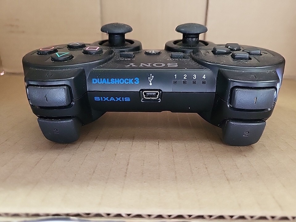 PS3 Official Sony Black Wireless Dualshock 3 Controller OEM | eBay