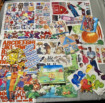 Little Folk Visuals Betty Lukens Bible Felt Large Lot Teacher ...