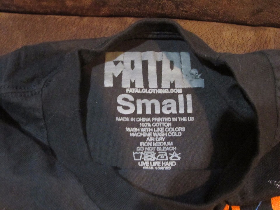 FATAL Clothing - Wrecking Crew Shirt-Black-Small | eBay