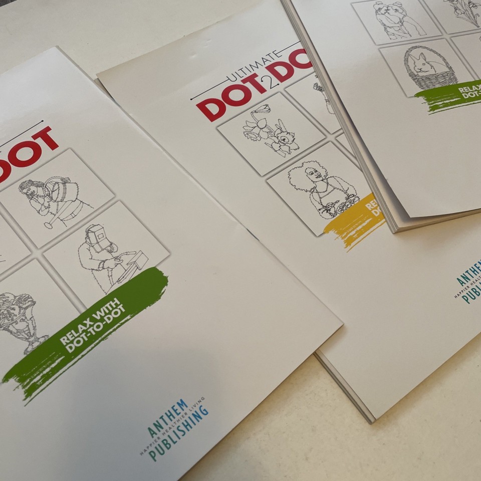 Ultimate Dot 2 Dot Magazines Bundle x3 Puzzle Books Anthem Publishing ...