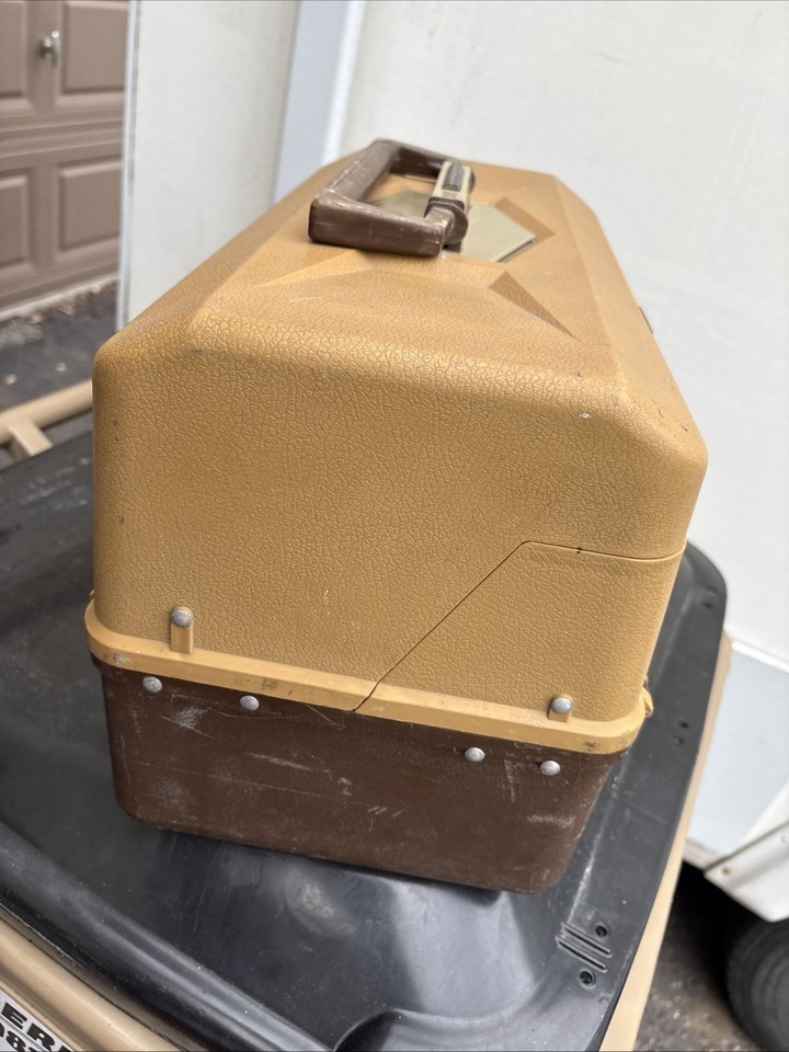 Old Pal 5000 Expandable Tackle Tool Box Fishing Storage Chest ...