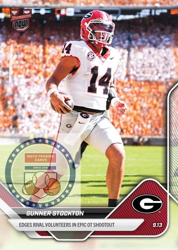**PRE SALE** Gunner Stockton - 2025-26 Bowman U NOW® Football - Card 12 ...