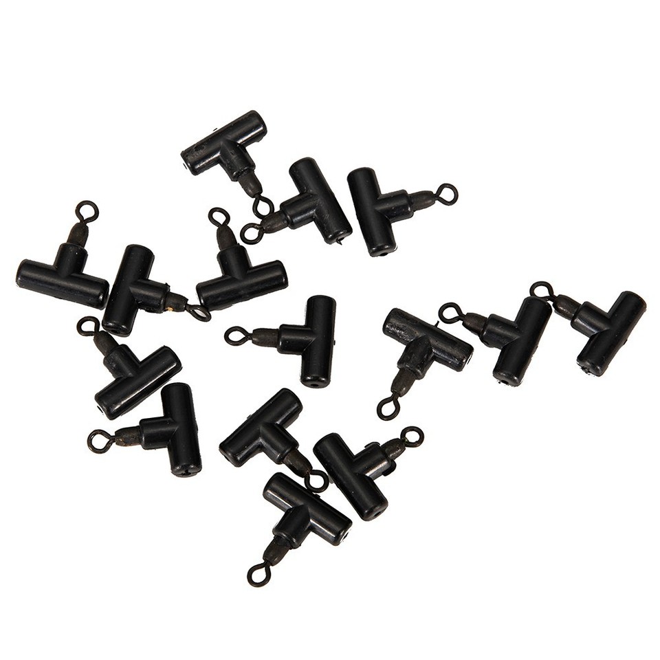 10/15pcs Carp Fishing Rolling Swivel Zip Sliders Swivels Rigs Connect ...