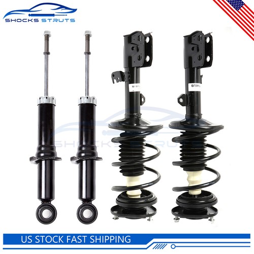 4pc Front & Rear Struts Shocks for 2009 - 2011 2012 2013 Toyota For ...