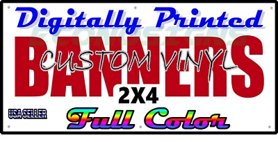 Custom Vinyl Scrim Banner 13oz Heavy Duty Vinyl Sign - Your Design ...