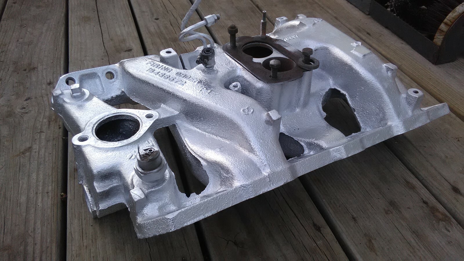 9778817 65-66-67 326-350 Pontiac 2bbl Intake, OEM, | eBay