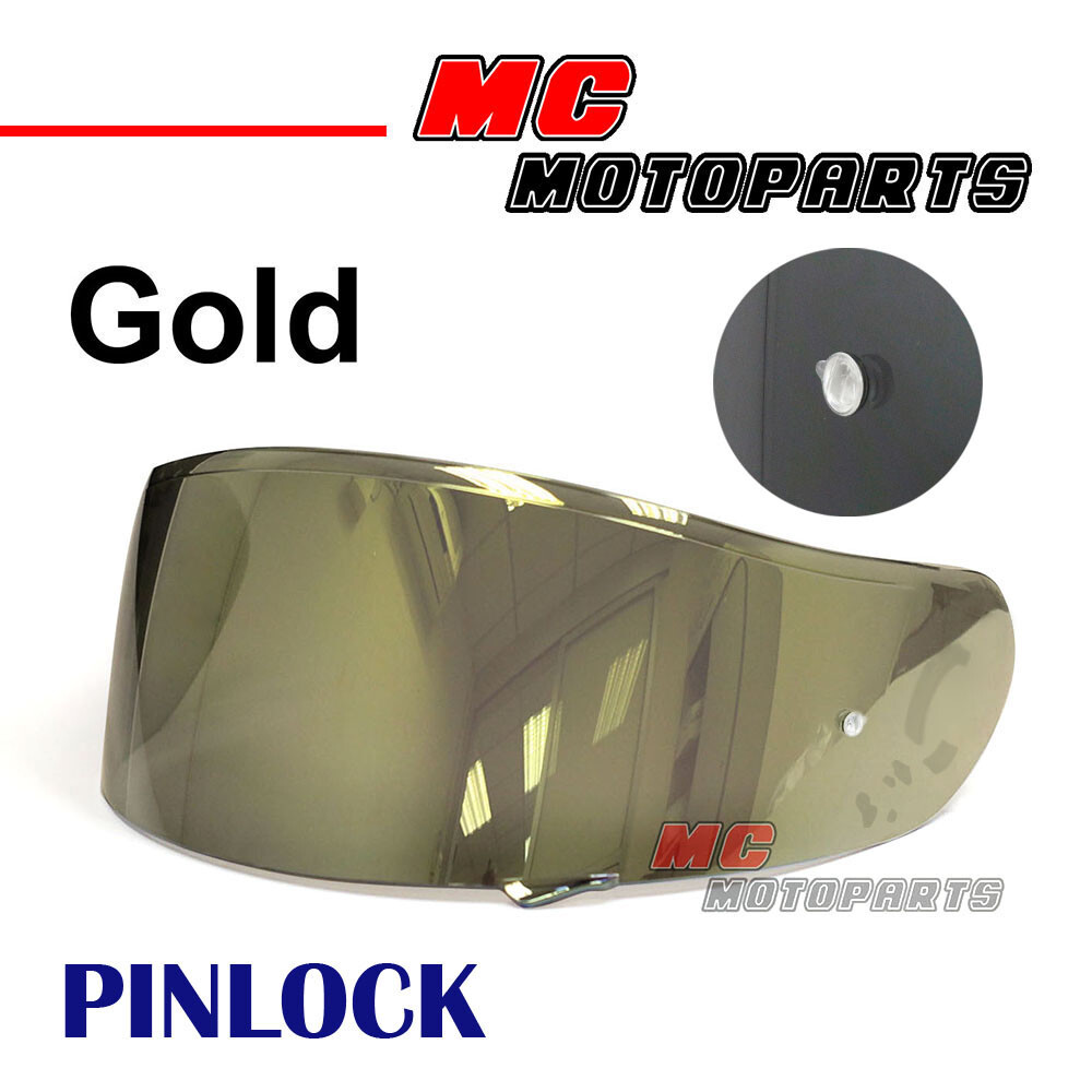 Motorcycle Helmet Replacement Visor GOLD Shield For Shoei Neotec GT-Air ...