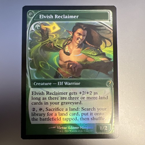 Elvish Reclaimer Foil MB2 Future Sight Frame NM | eBay.de