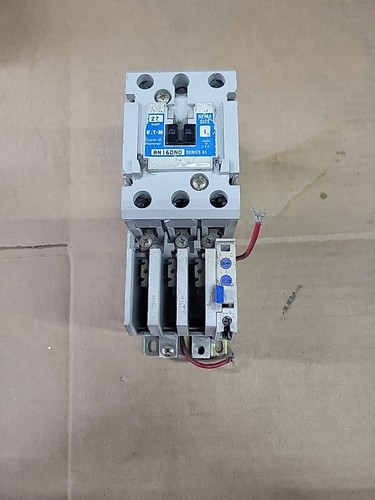 EATON CUTLER HAMMER - AN16DNO - 27 AMP 600 VOLT SIZE 1 STARTER - 120 V ...