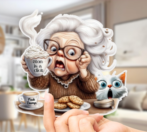 Anti Trump anti MAGA political sticker or magnet | eBay