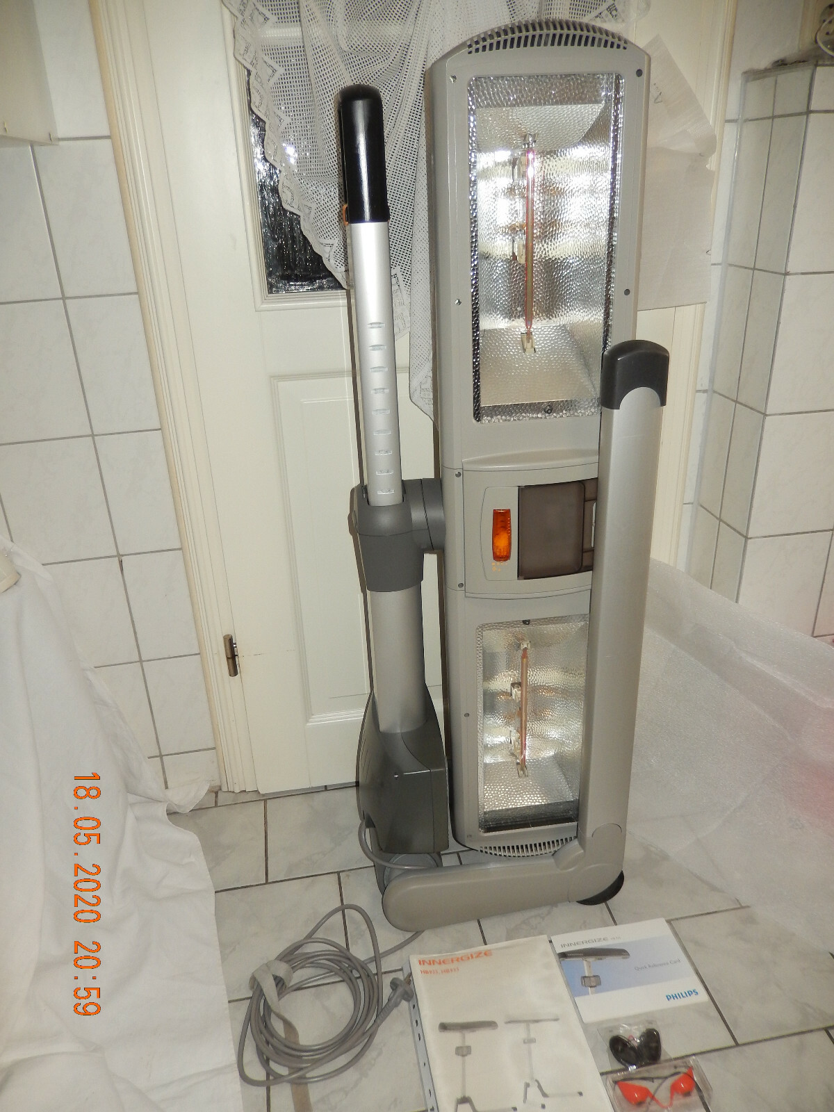 PHILIPS Innergize HB 935/01 Solarium mit Infrarotstrahlung,Duftfach ...