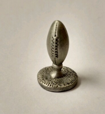 Vintage Miniature Pewter FOOTBALL, American Football | eBay