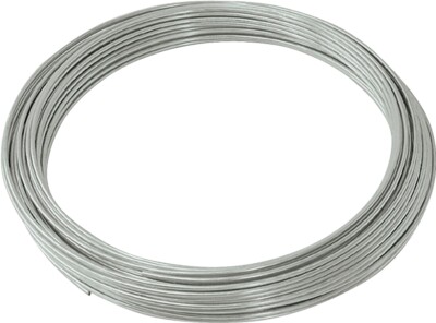 Hillman 50141 Utility Wire, 100 ft L, 12 Gauge, Galvanized Steel | eBay