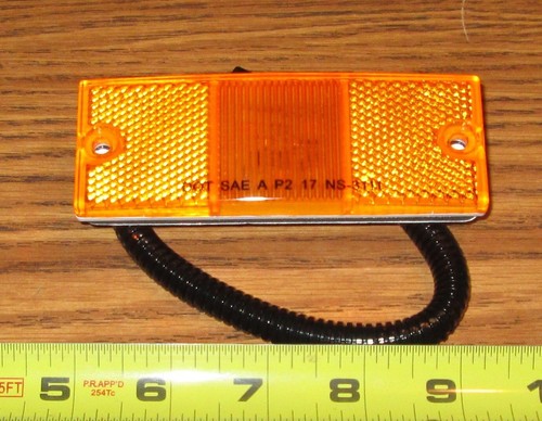 AMBER LED MARKER, clearance LIGHT 12v. REPLACES DIALIGHT ~ GILLIG ...