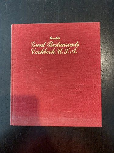 Campbell's Great Restaurants Cookbook, U. S. A. | eBay