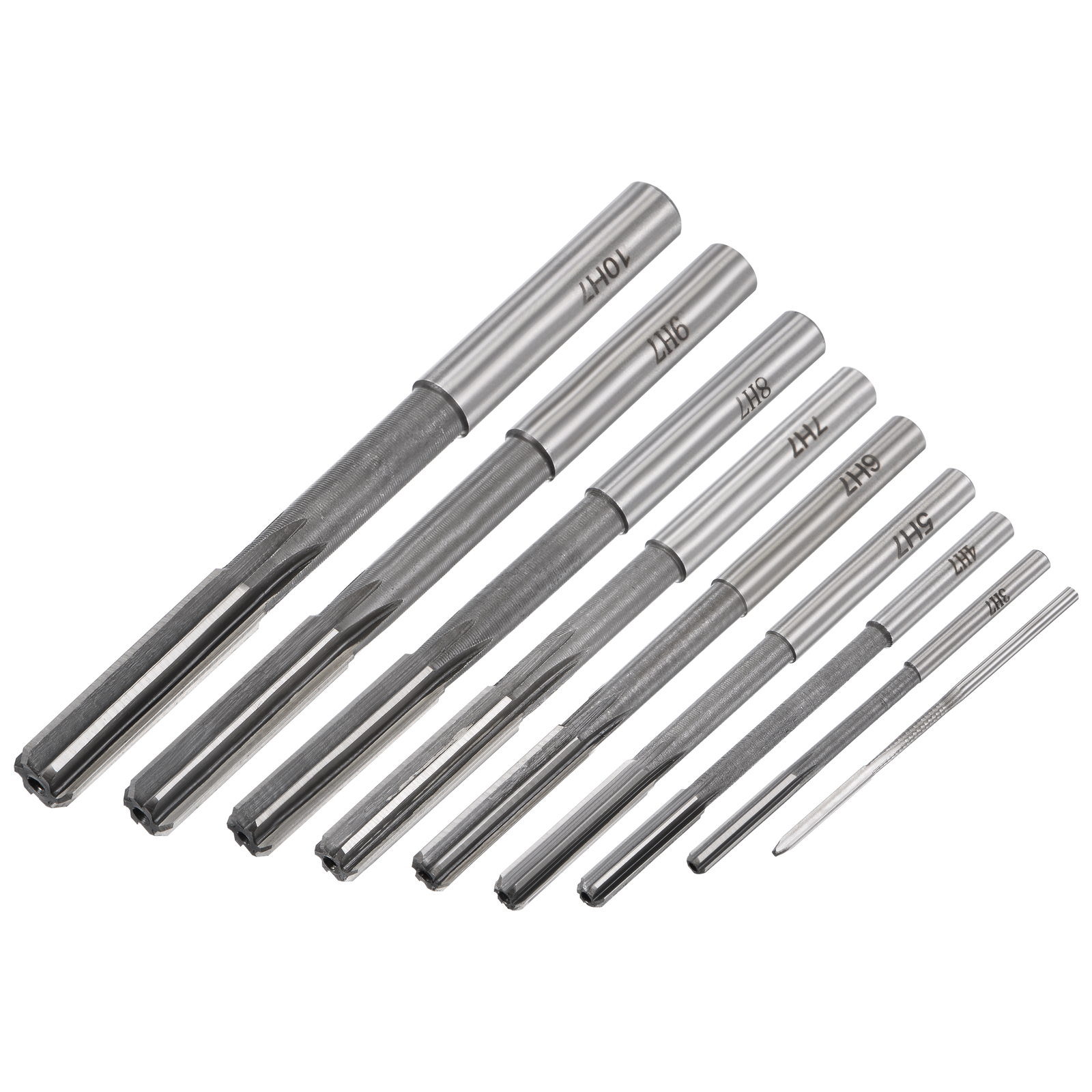 9pcs Chucking Reamer Set H7 Lathe Machine Reamer Straight Flute 2mm ...