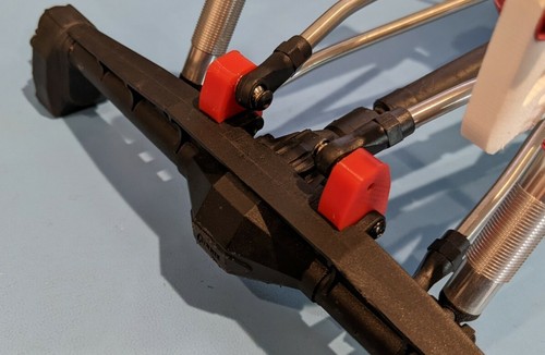 Axial Capra Rear Link Riser RC Rock Crawler 1/10 portal axle 3D Printed ...