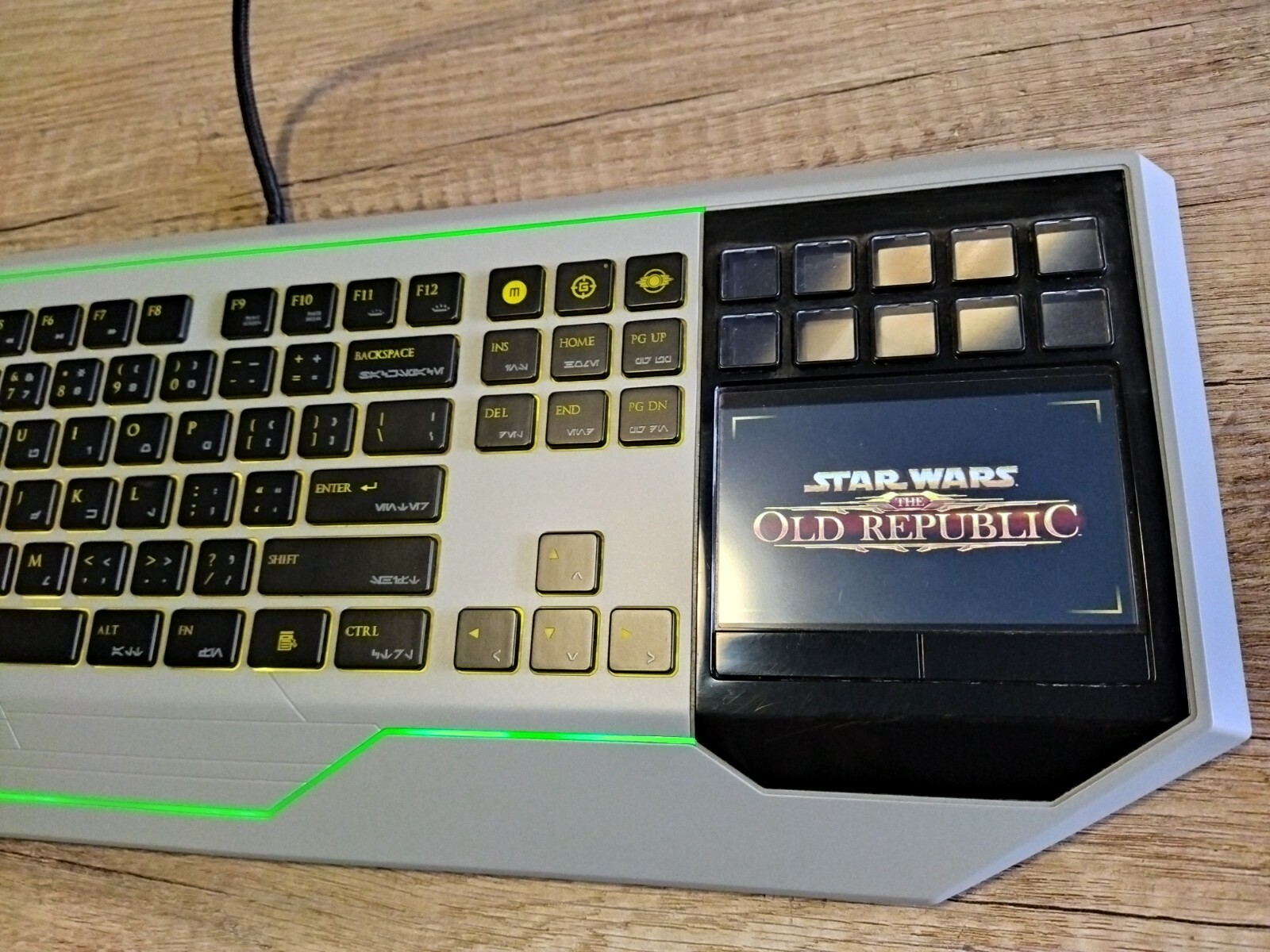 Razer Star Wars: The Old Republic RAZERSTARWARSTHEOLDREPUBLICKKEYBOARD ...