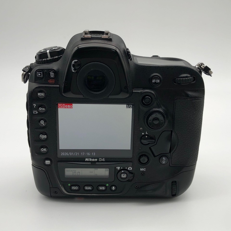 Nikon D4 Digital SLR Camera Body Good W/memory Card | eBay