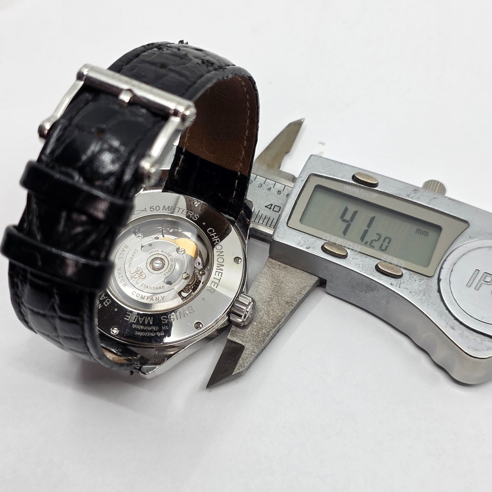 Ball Trainmaster Cleveland Express Stainless Steel Watch NM1058D | eBay