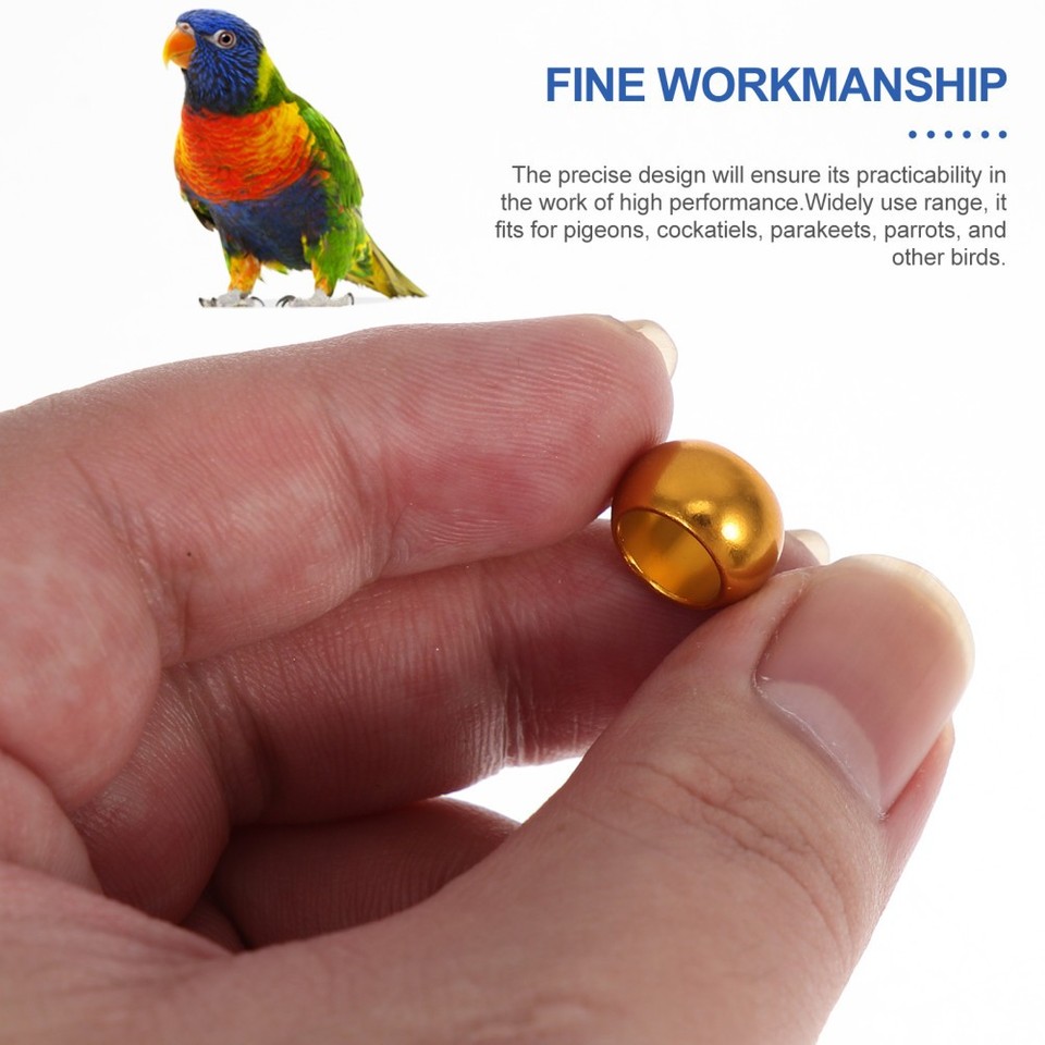 30 Pcs Homing Pigeon Aluminum Bird Leg Ring Pigeon Accessory Pigeon ...