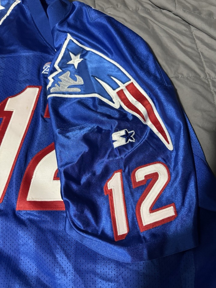 NFL Tom Brady Pro Authentic New England Patriots 90s Jersey Starter ...