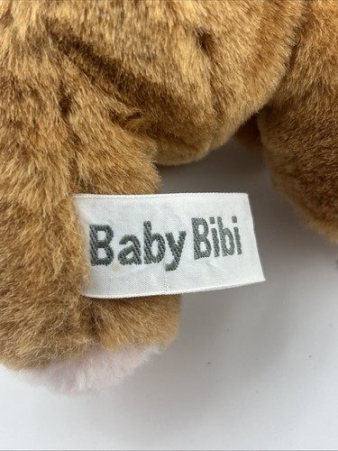 Vintage 80s Russ Berrie Bibi Baby Bear Pacifier Stuffed Plush 6” Brown ...