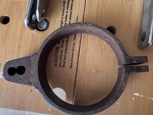 ??Generator Clamp Indian Harley Motorcycle OEM Maybe early Scout? | eBay