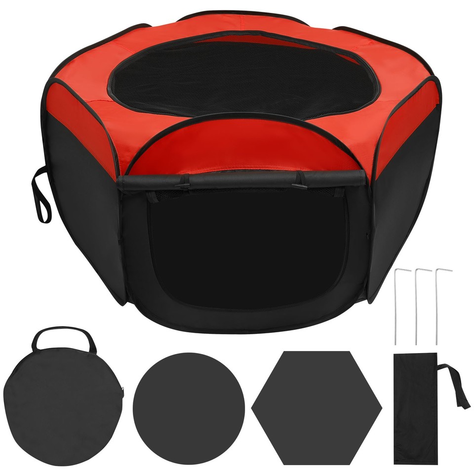 Oxford Cloth Chick Brooder Box with Double Door Design Foldable Chicken ...